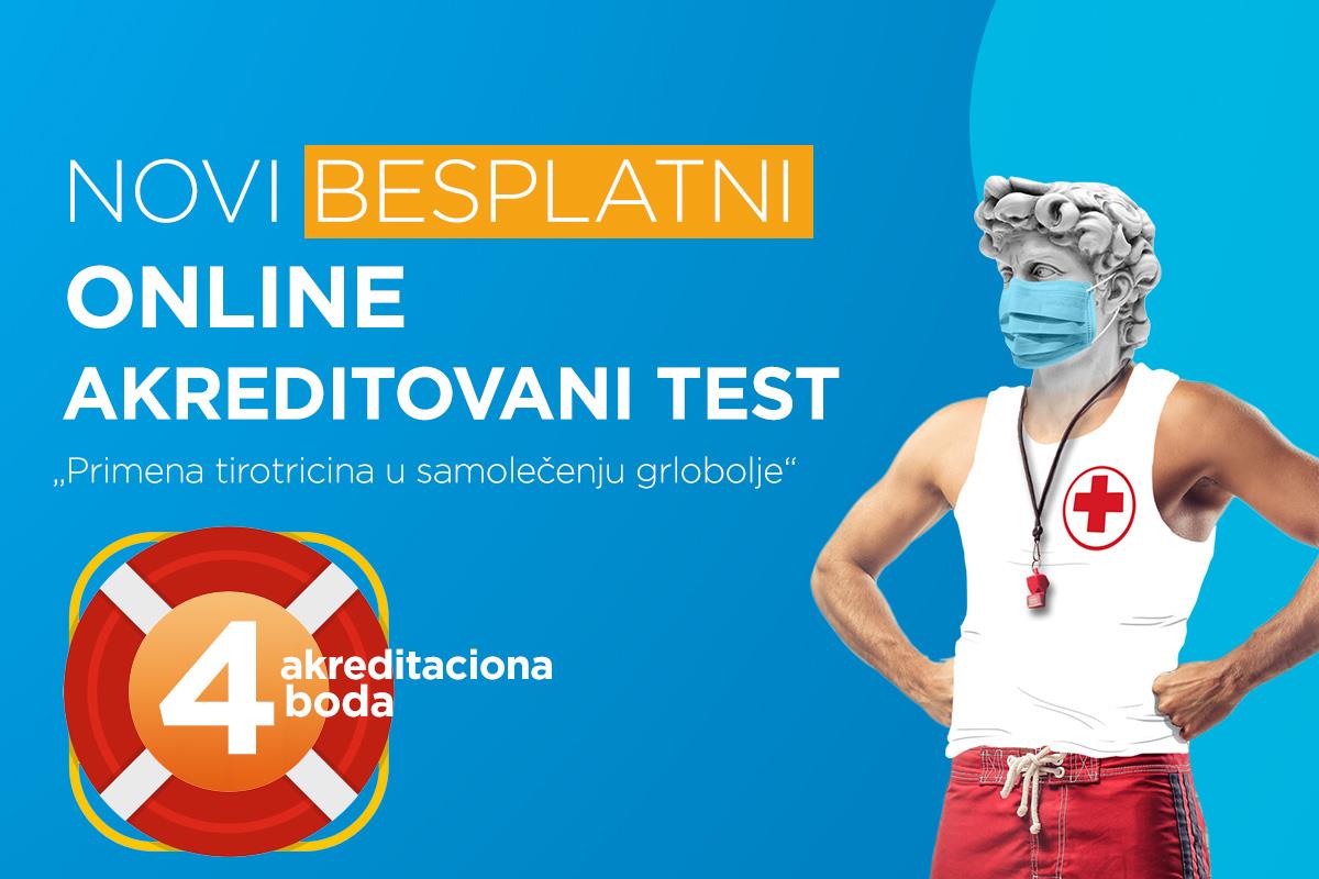 NOVI BESPLATNI Akreditovani online test samo za MyPharmaSpace zajednicu ...